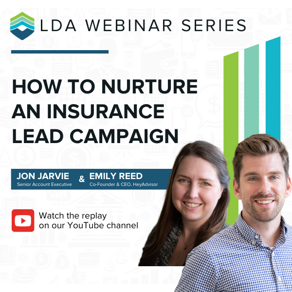 August 2022 Webinar - How to Nurture an Insurance Lead Campaign | Life ...